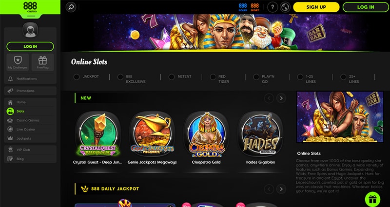 888casino Review - Bonuses, Banking, and Player Treatment